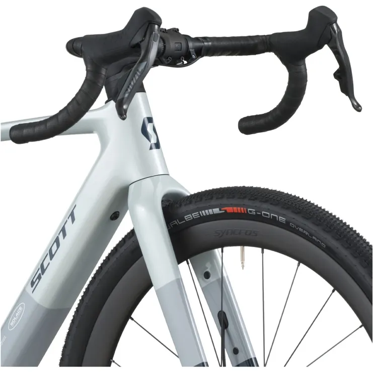 Gravel sähköpyörä Scott Solace Gravel 20 Squid Blue/Beluga Grey - Scott ...
